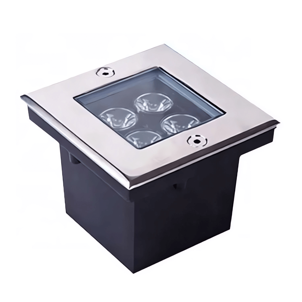 Stainless Steel Ip65 Waterproof Square Inground Deck Uplight Outdoor ...