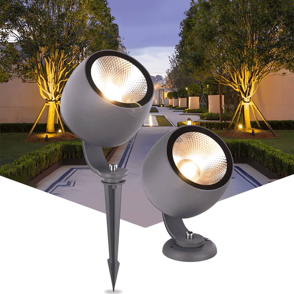 LED COB Outdoor tree lamp floor landscape lamp flood light tree spotlight pole light - KasenLighting